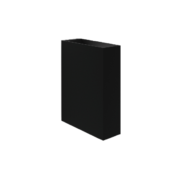 SPAZIO RAZOR LED WALL LIGHT- BLACK 6W/600LM/3000 – Direct Lighting Supplies